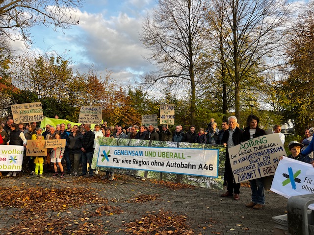 Türe öffnen - für eine Region ohne Autobahn - wir waren dabei - mit ...